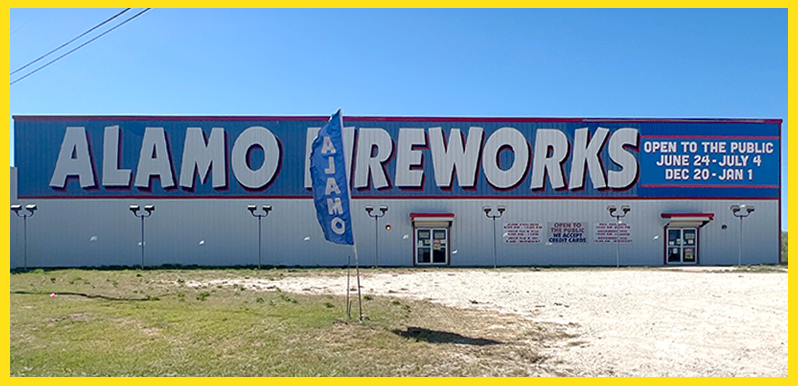 Alamo Fireworks Megastore/Stand – Abilene