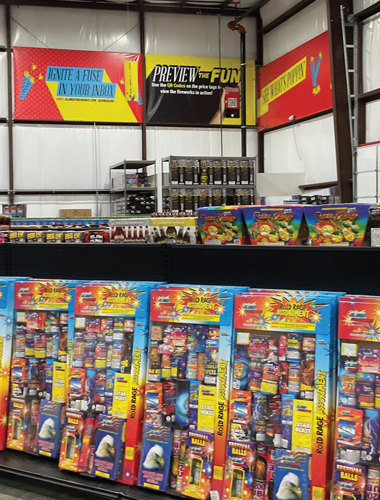 Alamo Fireworks Megastore/Stand – Parker